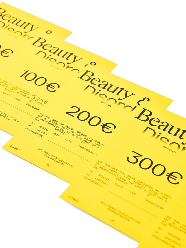 E-gift Card – AVGVST Jewelry